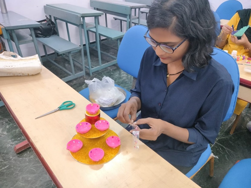 Diya Decoration Competition 2023-24 | PHCER | Pillai HOC College of ...