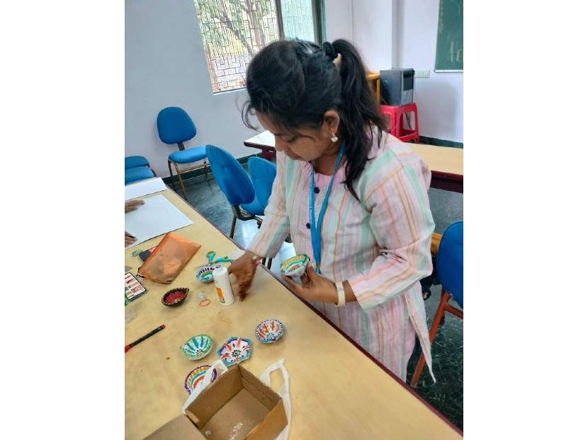 Diya Decoration Competition 2023-24 | PHCER | Pillai HOC College of ...