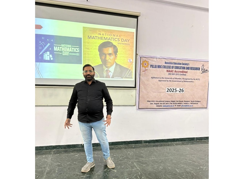 Mathematics Day Celebration 2025-26 | PHCER | Pillai HOC College of ...